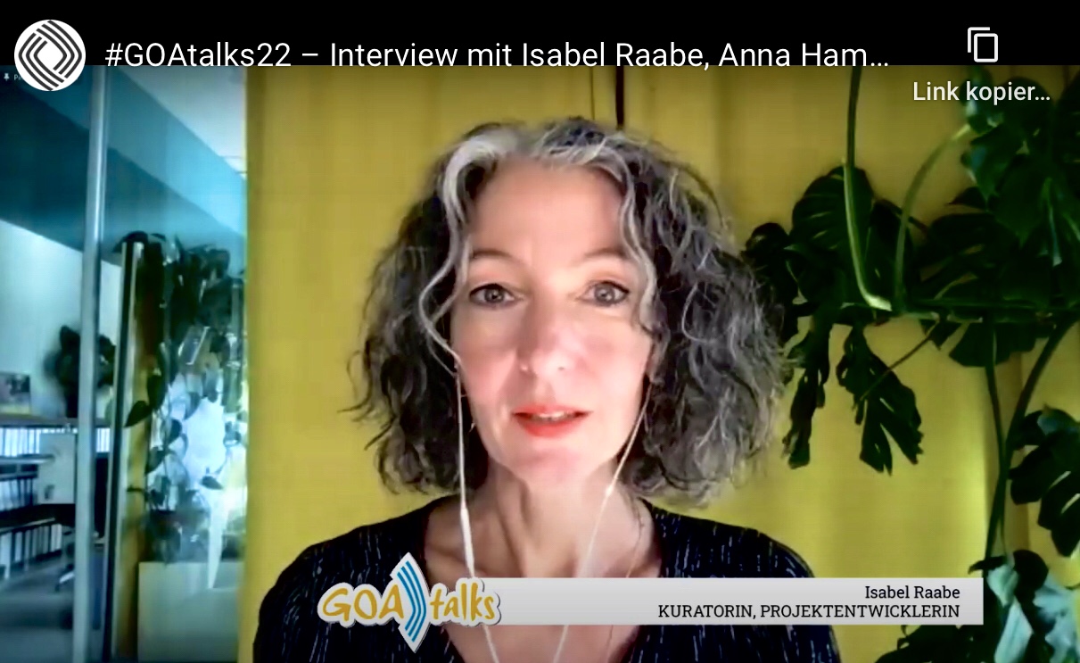 GOA Talks - Digitale Erinnerungen - Isabel Raabe